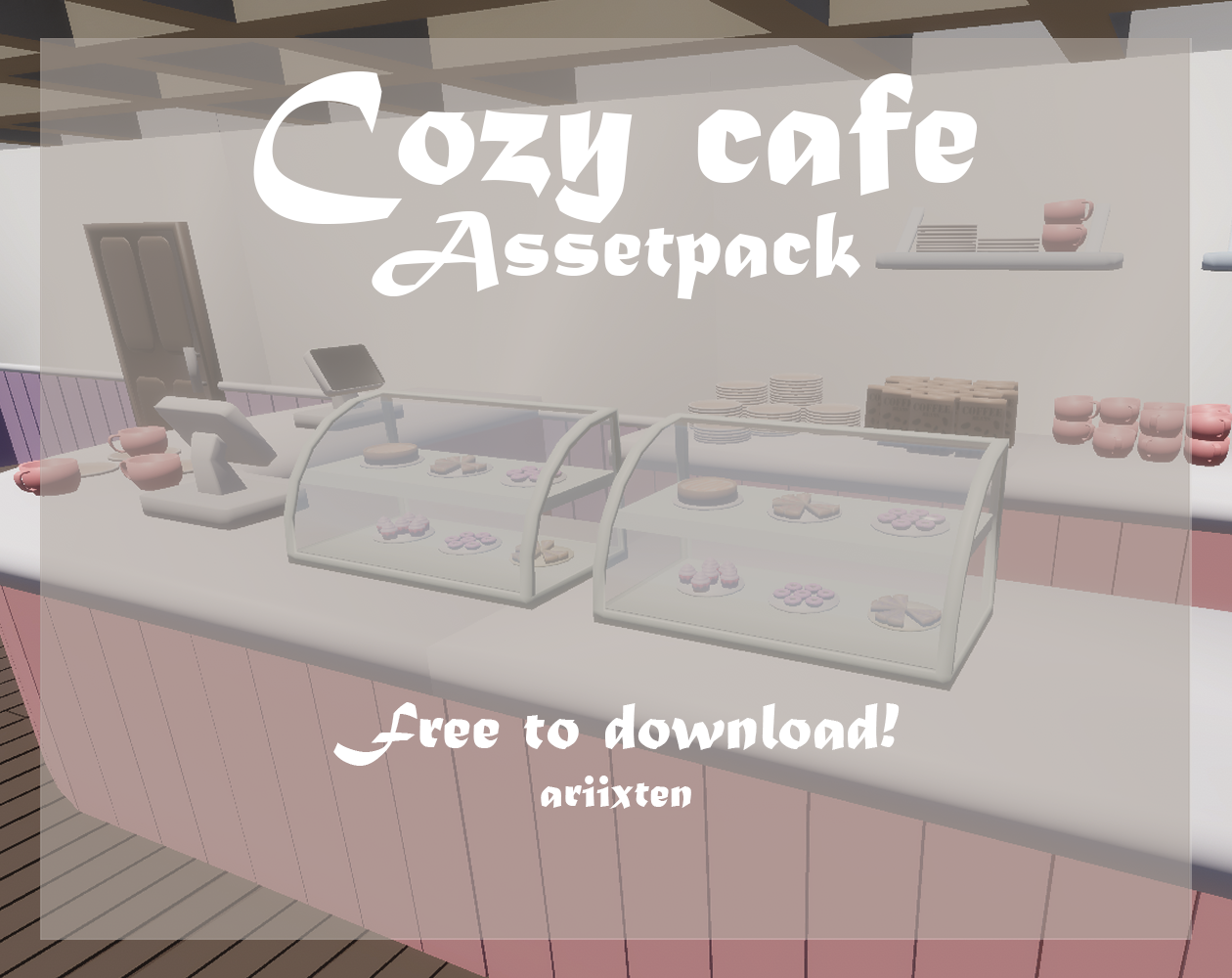 CozyCafe Assetpack by ariixten