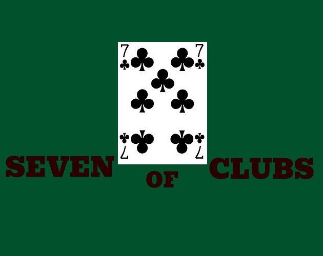 Seven of Clubs by rastala-games