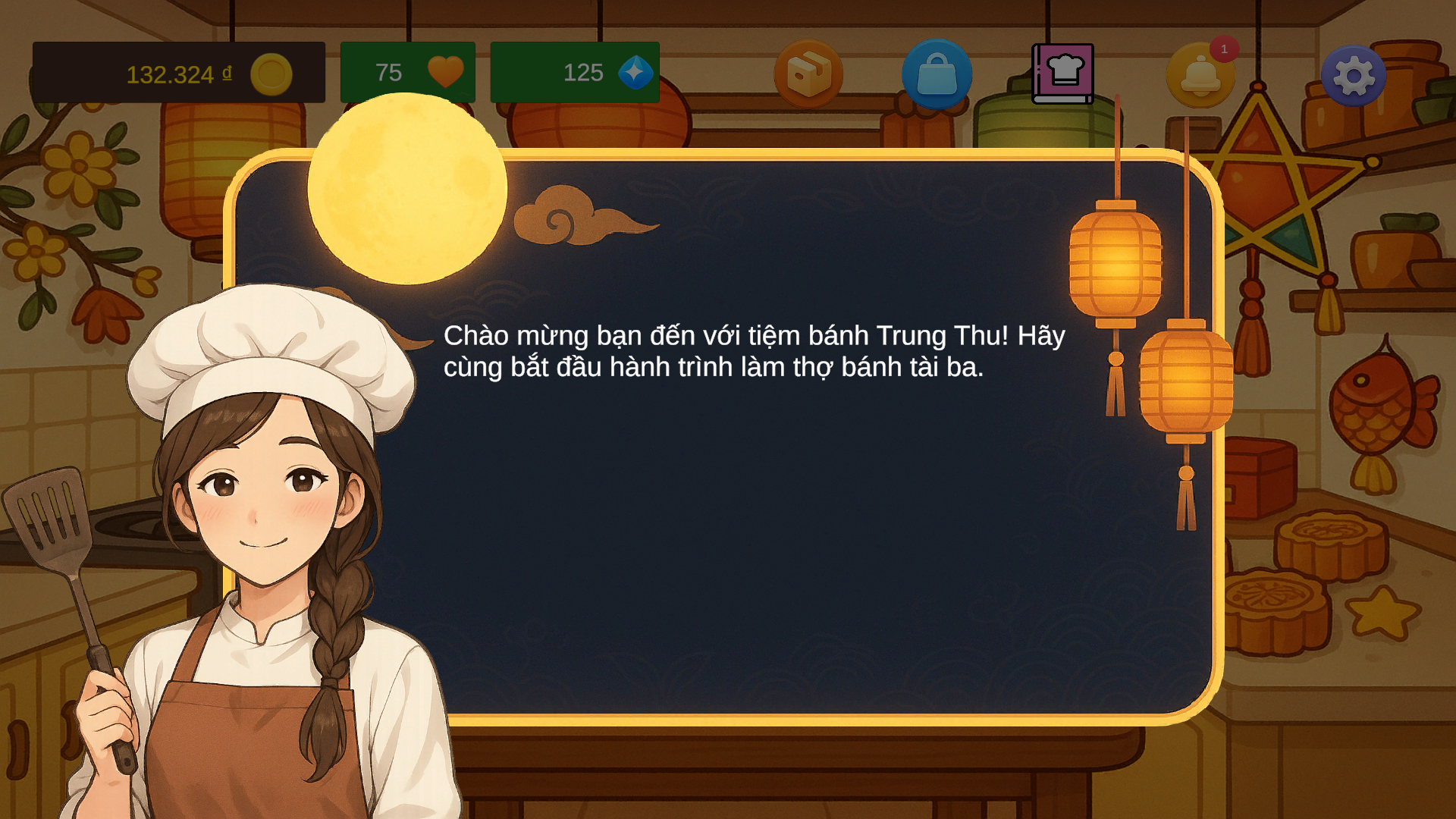 Tiệm bánh trung thu (Trung thu cake shop ) by vandong205