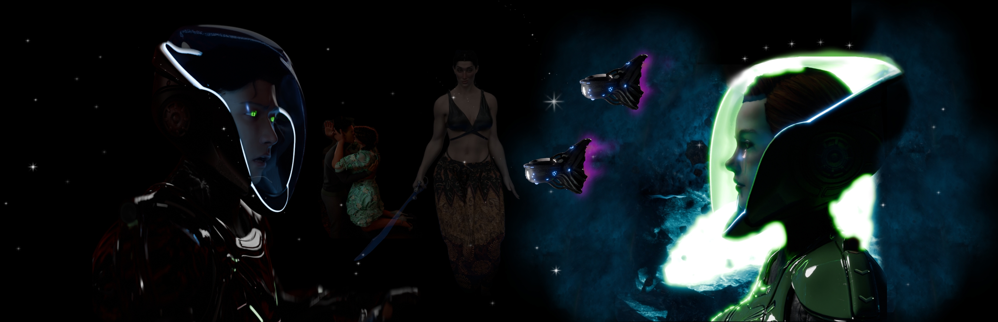 Space Witches! Aether HeXXen is coming. - itch.io