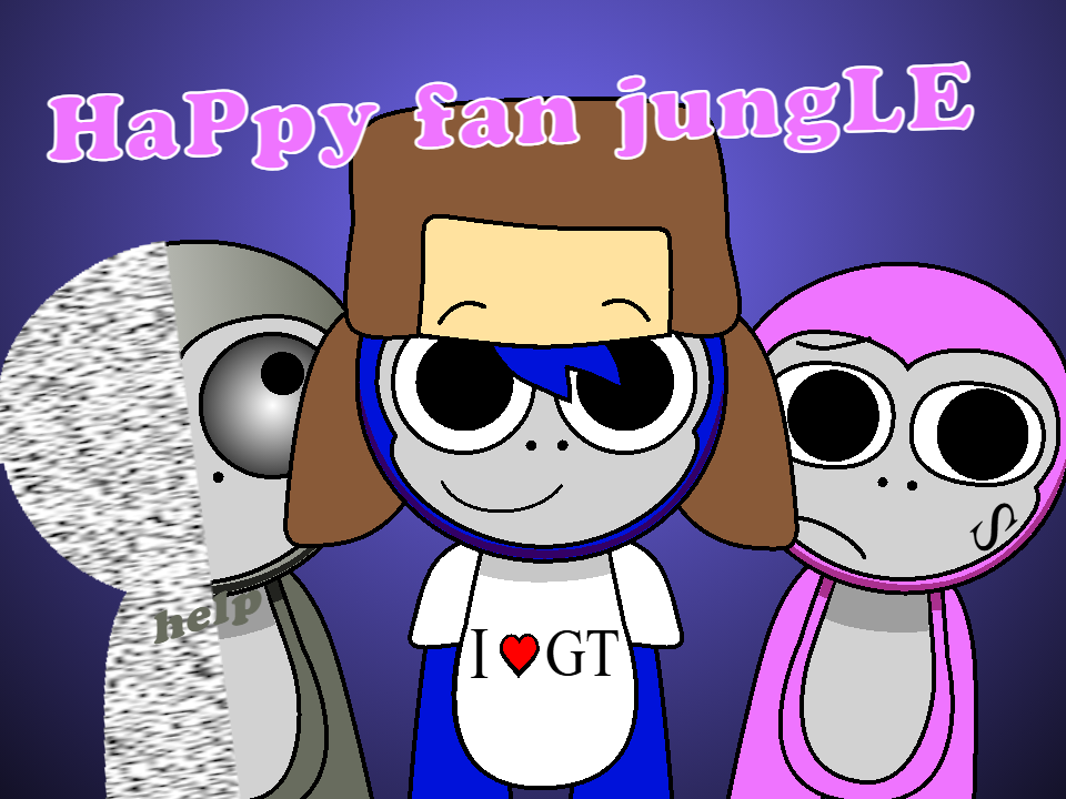 Happy Fan jungle by Pb&j Lover