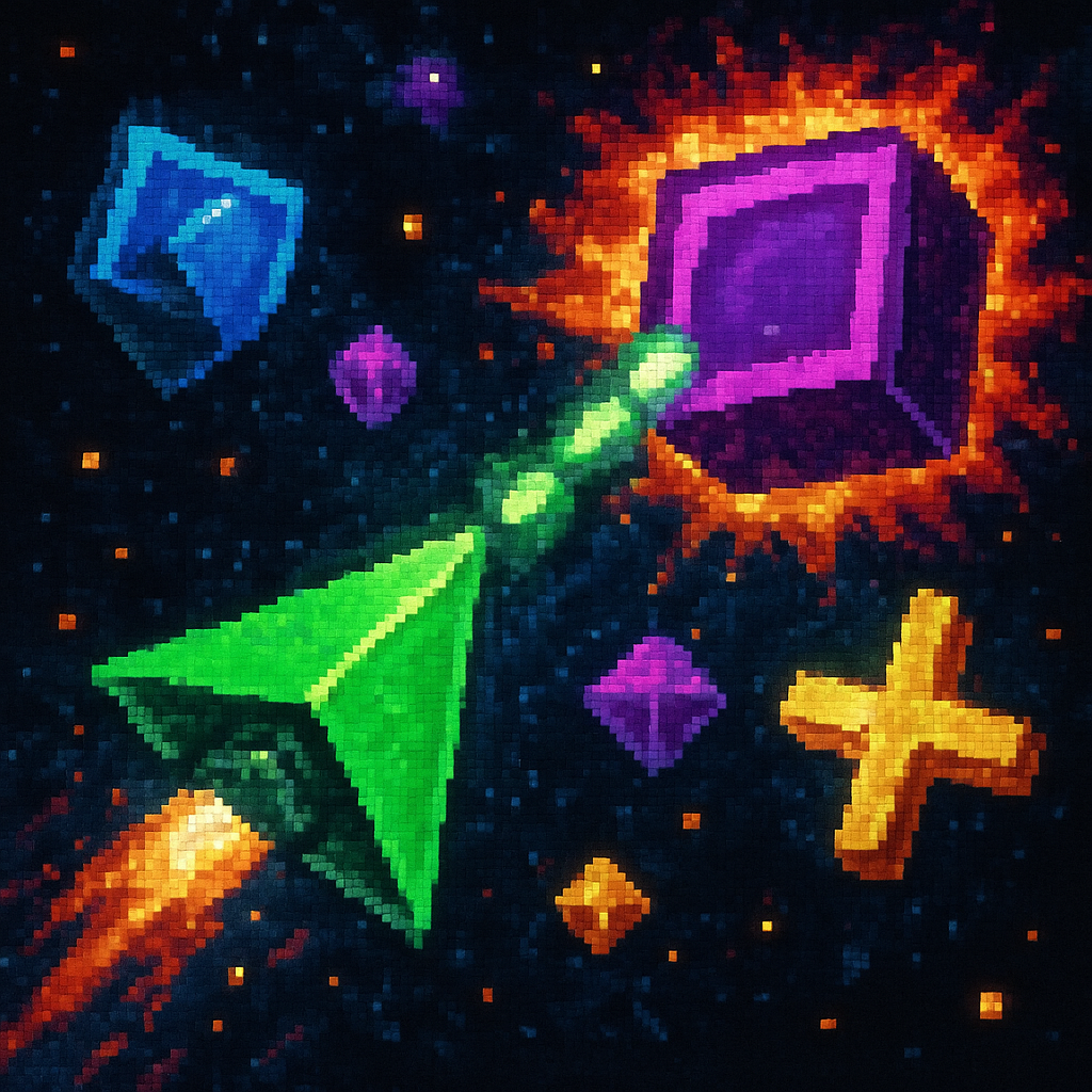 Retro Shooter by Blackdragon6667