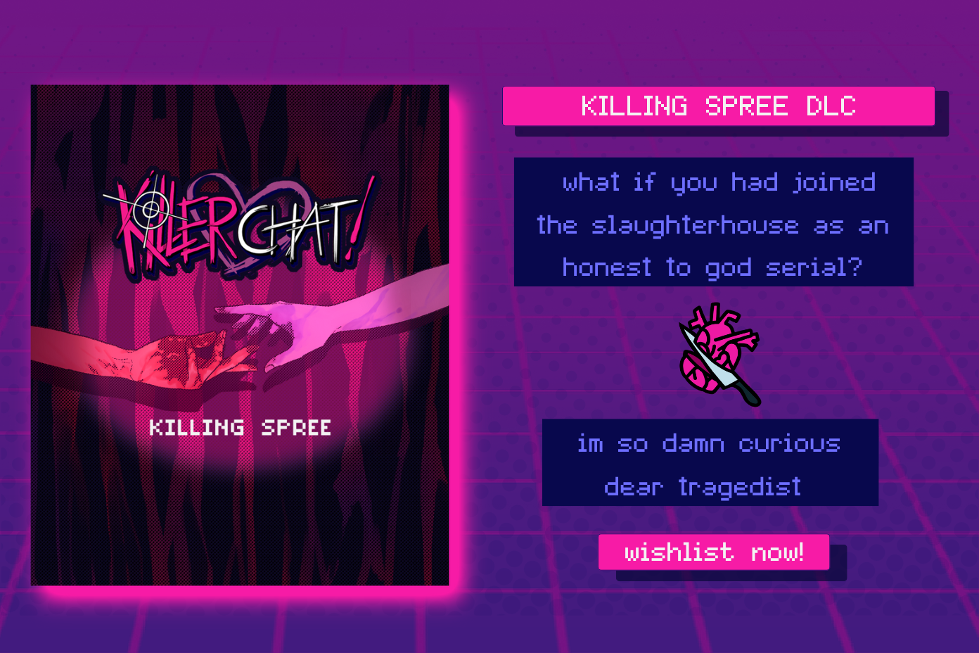 Killer Chat! New DLC(s) Announcement! - Killer Chat! Original Edition ...