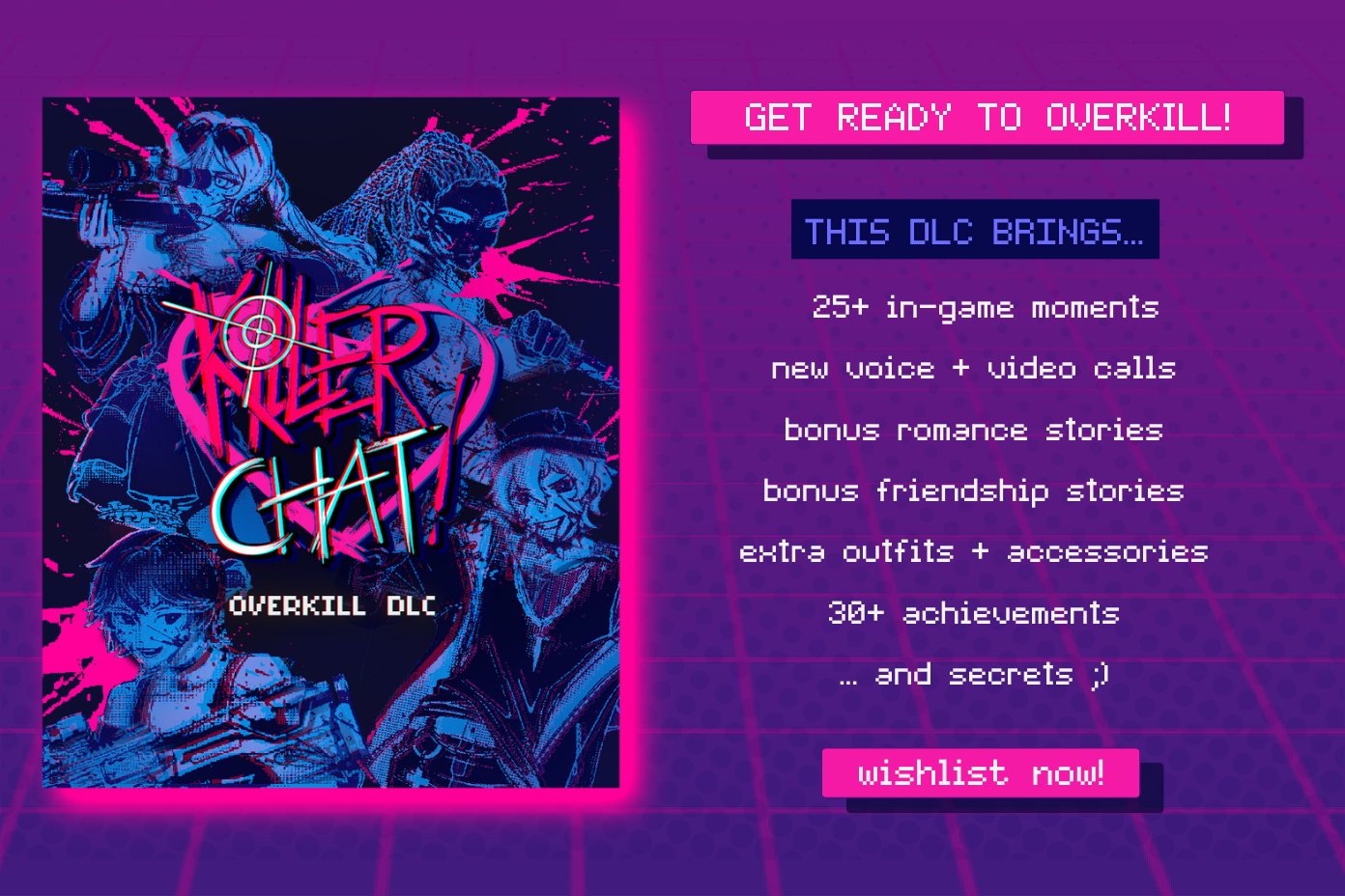 Killer Chat! New DLC(s) Announcement! - Killer Chat! Expanded Edition ...