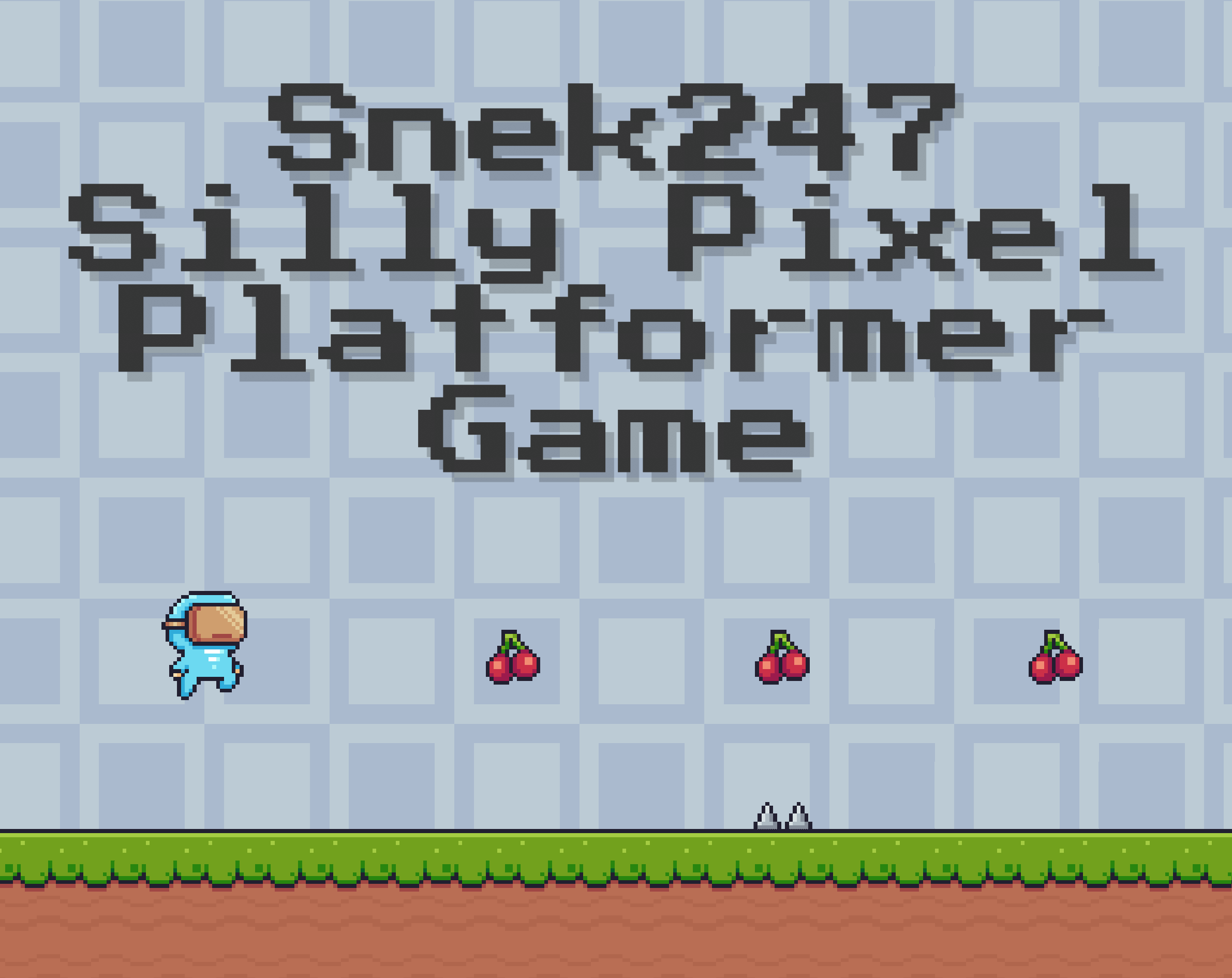 Snek247 silly pixel platformer game by Snek Studio