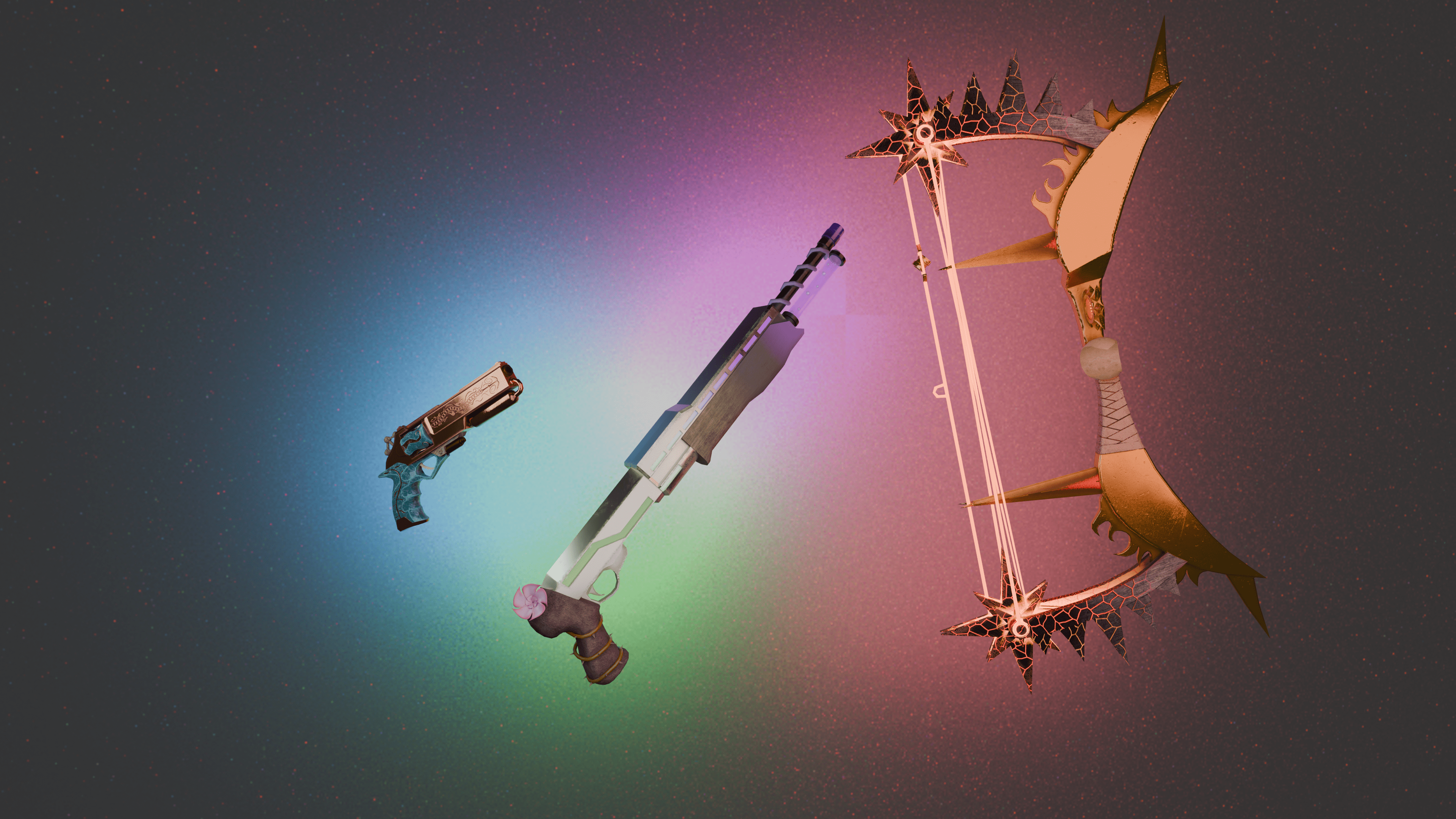 elemental weapons by Iuniko