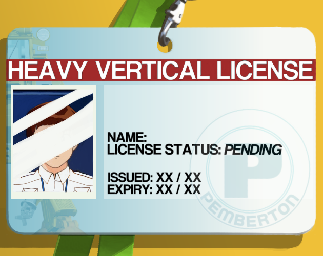 Heavy Vertical License by Alex Connolly