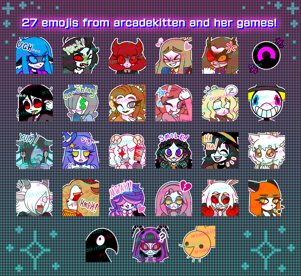 Purchasable Discord Emoji Pack! - itch.io