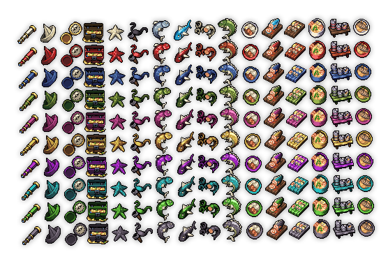 New update! - Raven Fantasy Icons HD Ultimate - RPG Icons, Pixel Art ...