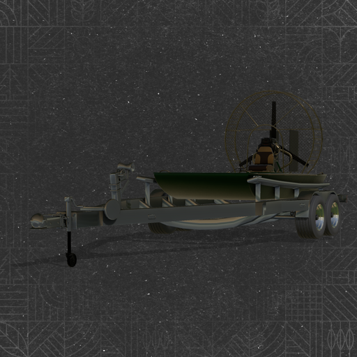 FS25 Air Boat by Newell_Gaming