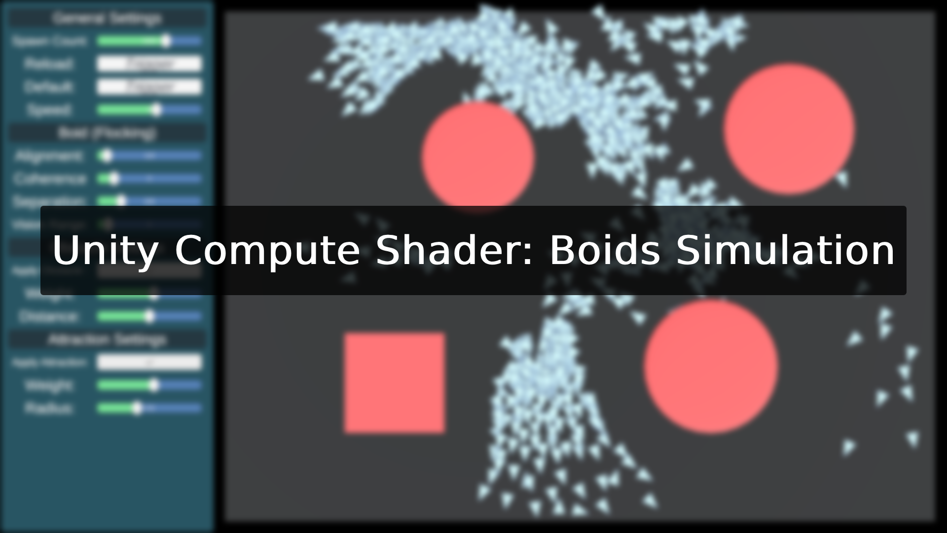 Unity Compute Shader: Boids Simulation by cheesam-dev