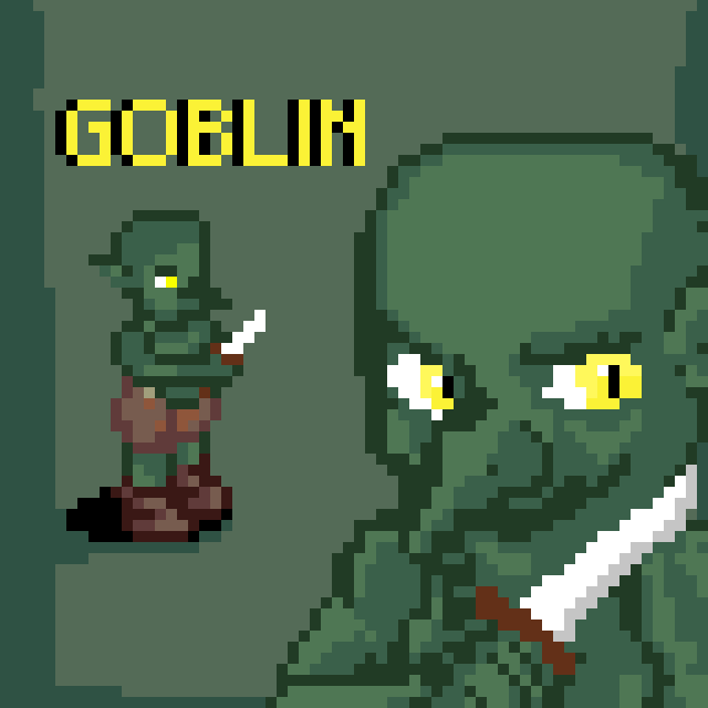 FREE Top-Down 32x32 Animated Goblin Enemy by AuryJJ