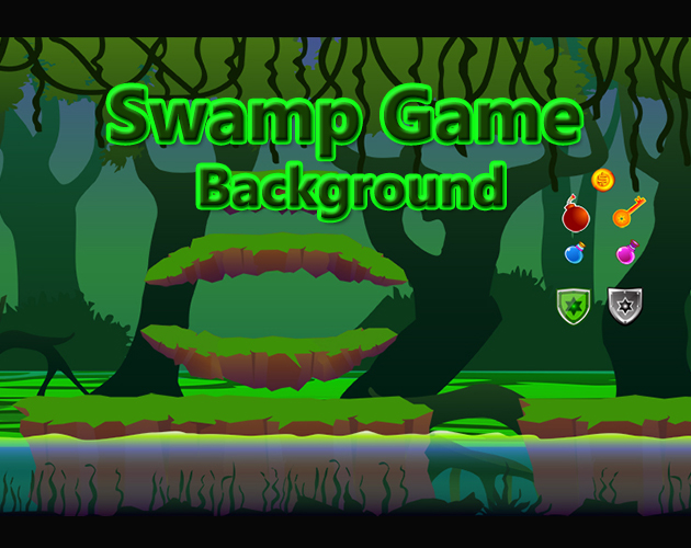 SWAMP GAME BACKGROUND by ashishlko11