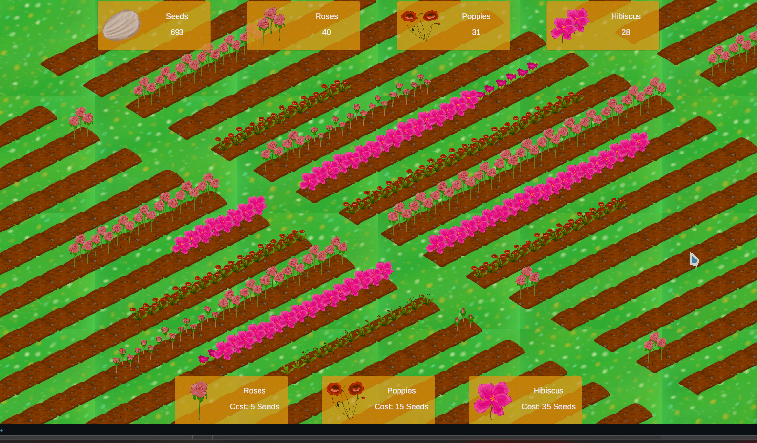 Idle Garden by Darya Talia, RatDrum