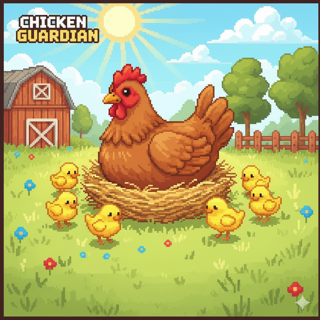 Chicken Guardian by omaromarmero99