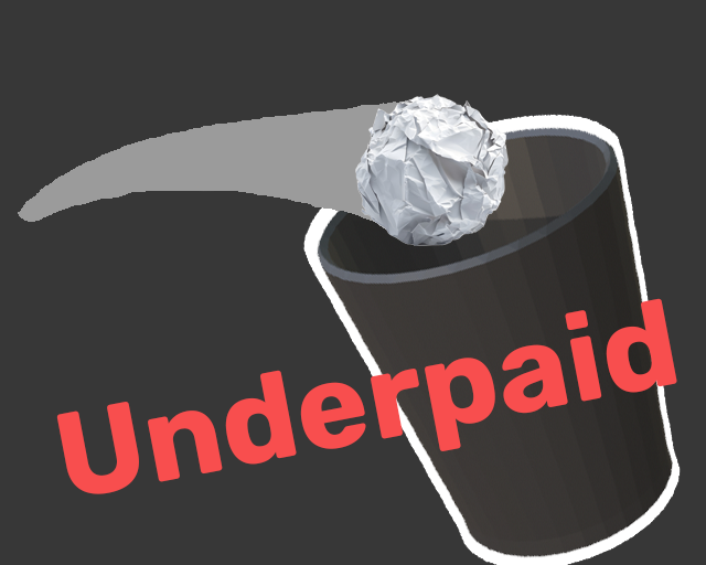 Underpaid by shoktheiv