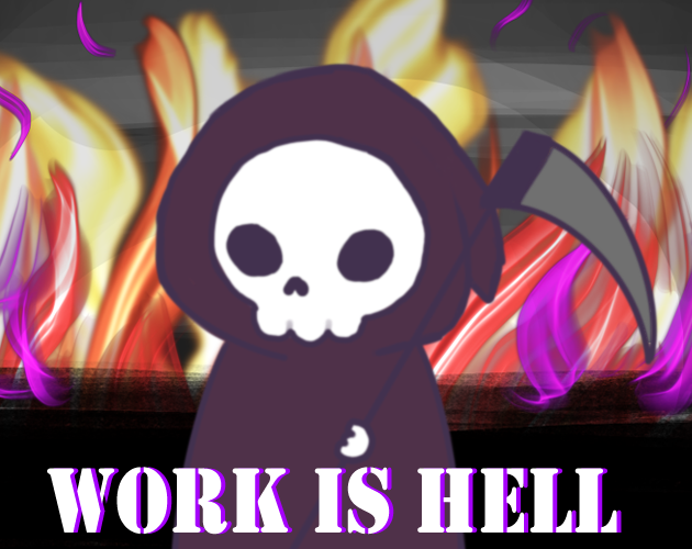 Work is Hell by Rick M, shoeboxes