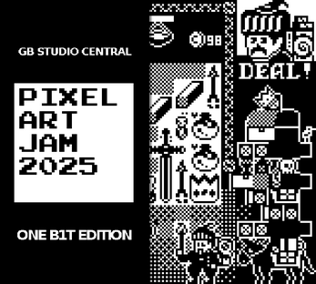 Wandering Merchant - Pixel Art Jam 2025 Submission by Amphigueis