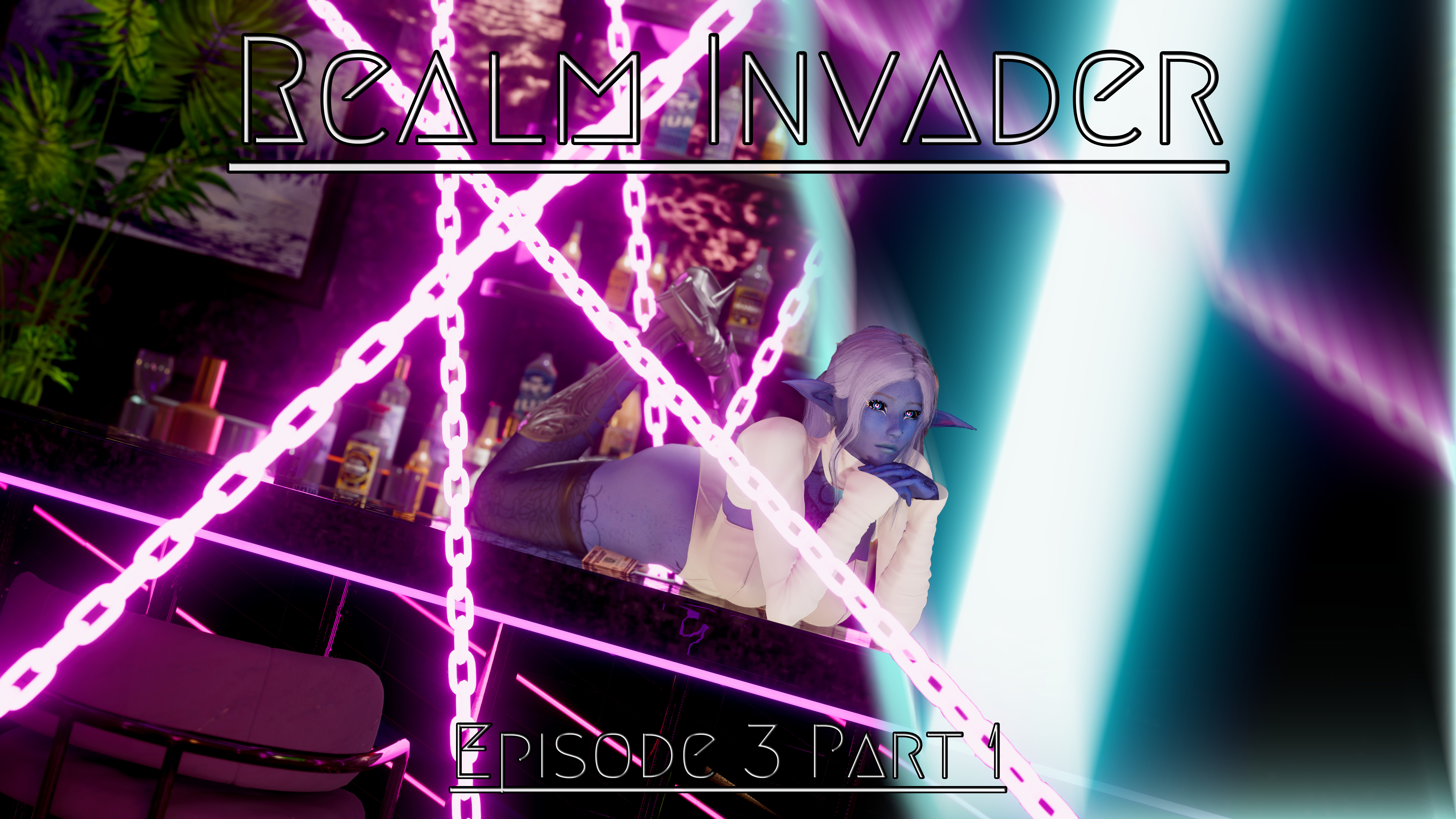 Free wallpaper/next update eyecatch - Realm Invader by InvaderGary