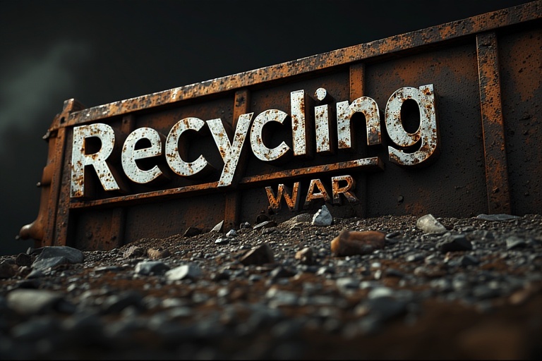 Recycling War by FiveCyclops