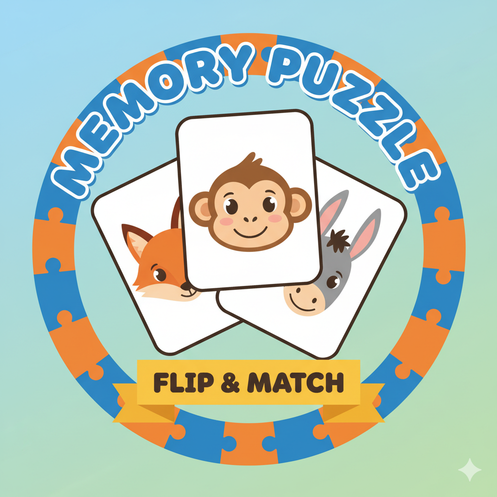 Memory-Puzzle by MOHAMMED SHIBIN K
