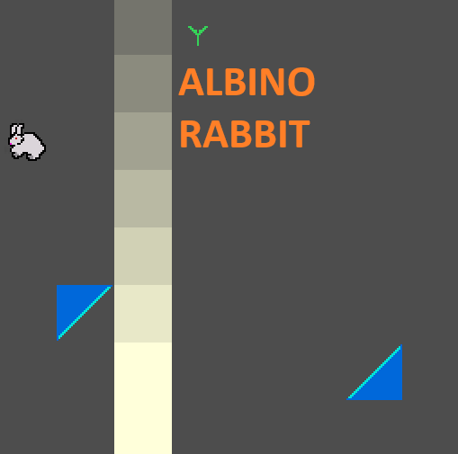 Albino Rabbit by videojams