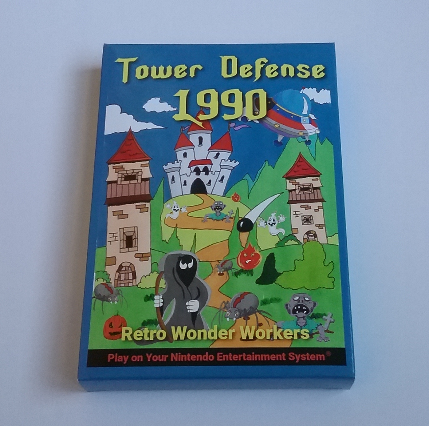 Tower Defense 1990 - NES Homebrew by retro-wonder-workers