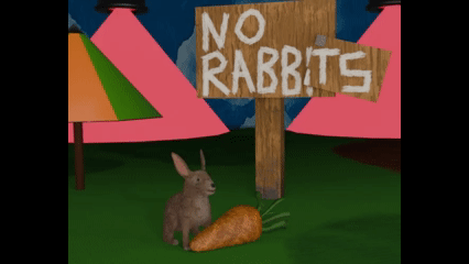 No Rabbits! by FilthyMinx