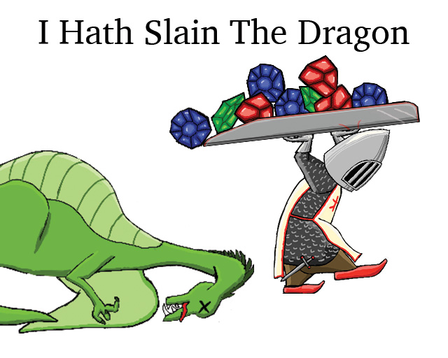 I hath slain the dragon by BryceLTaylor
