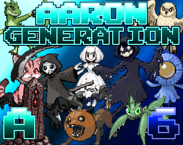 released gen 6 - Aaron Sprites | Generation 6 | 16 Creatures by ...