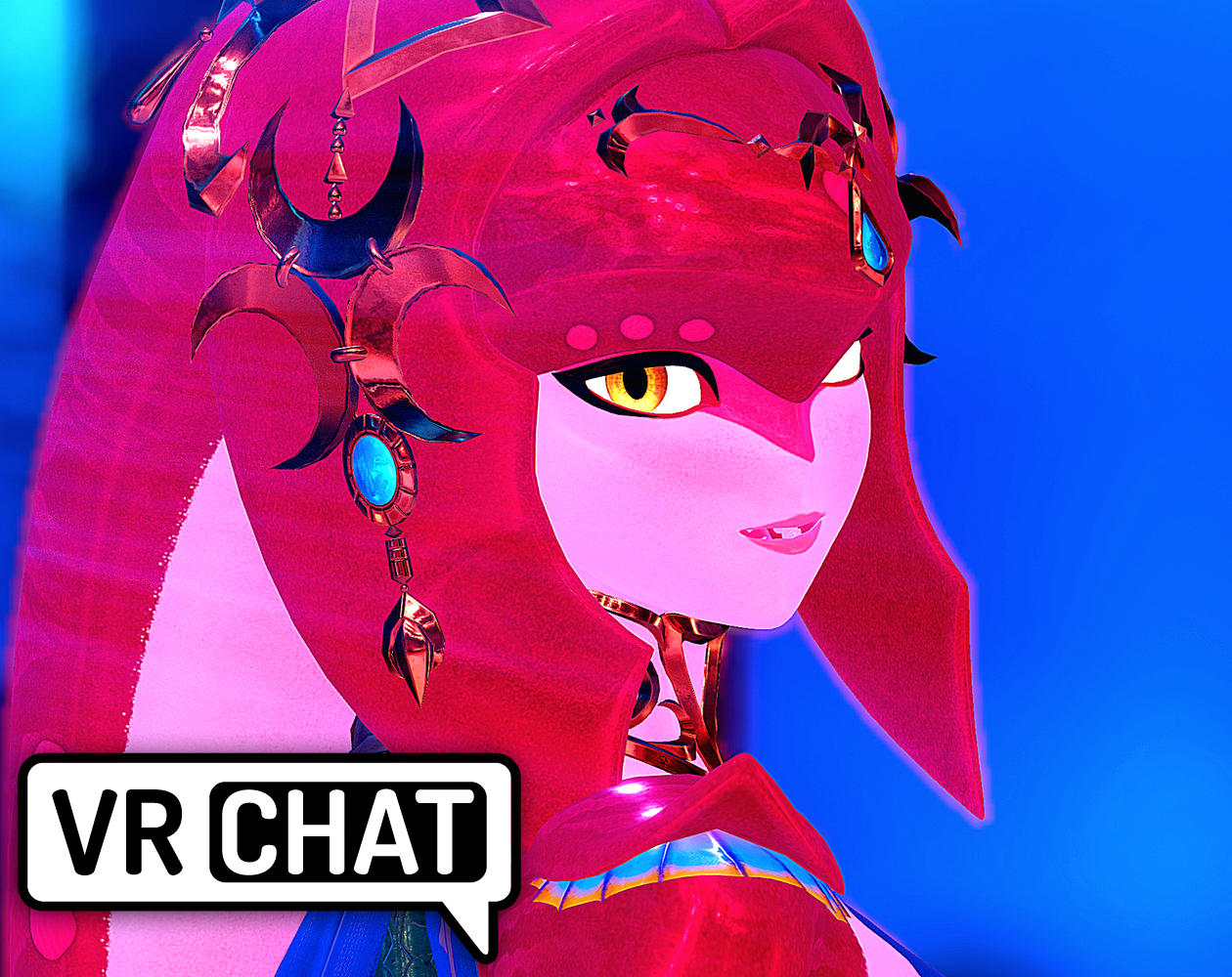 Mipha: Zelda BotW (VRChat) by MayoSplash