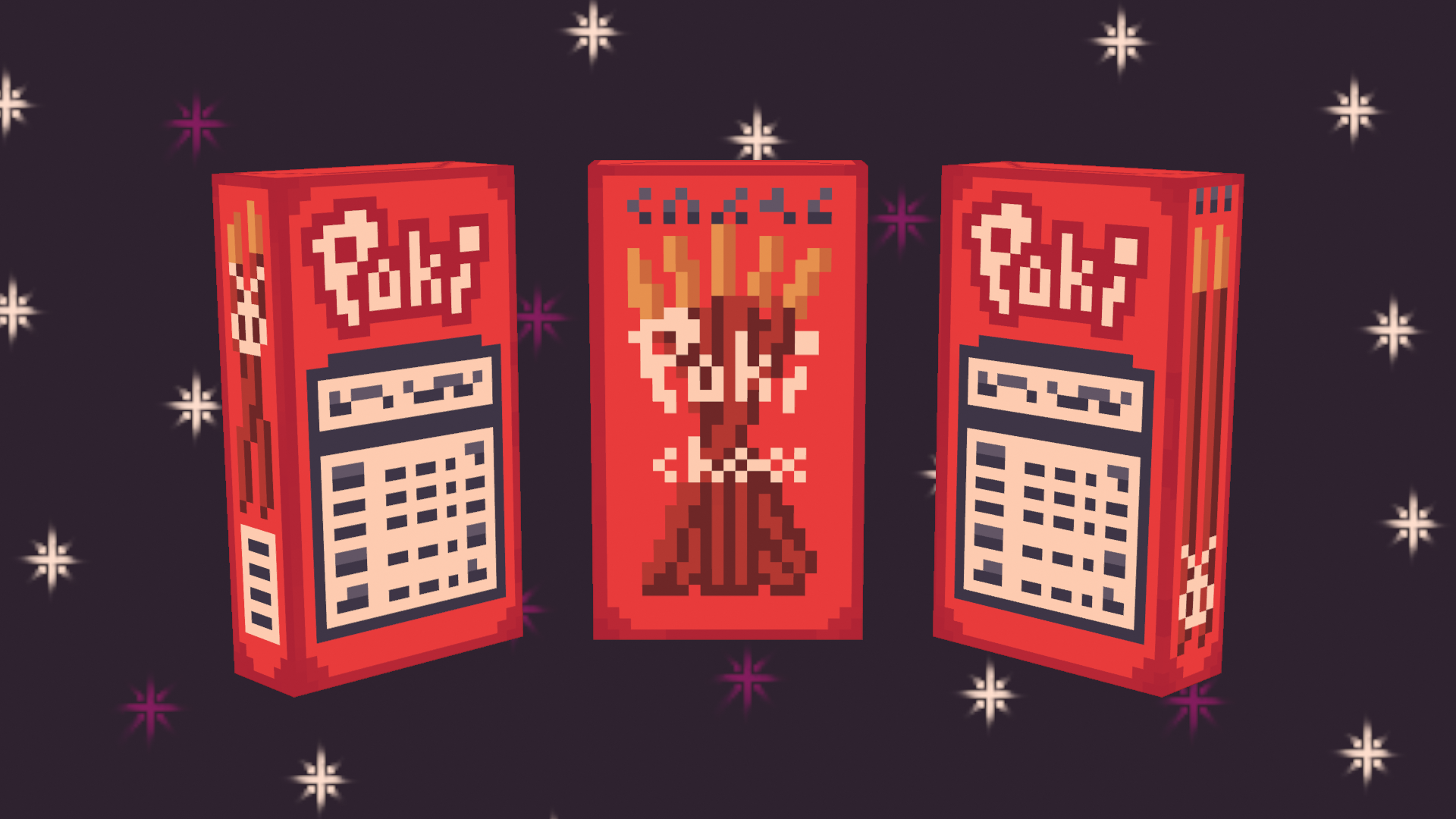 Low Poly Pocky Box by Sinclarity