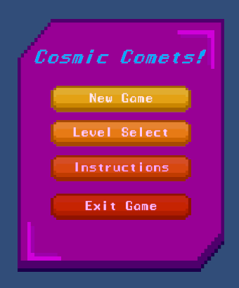 Cosmic Comets (2D Shooter) by roblelil