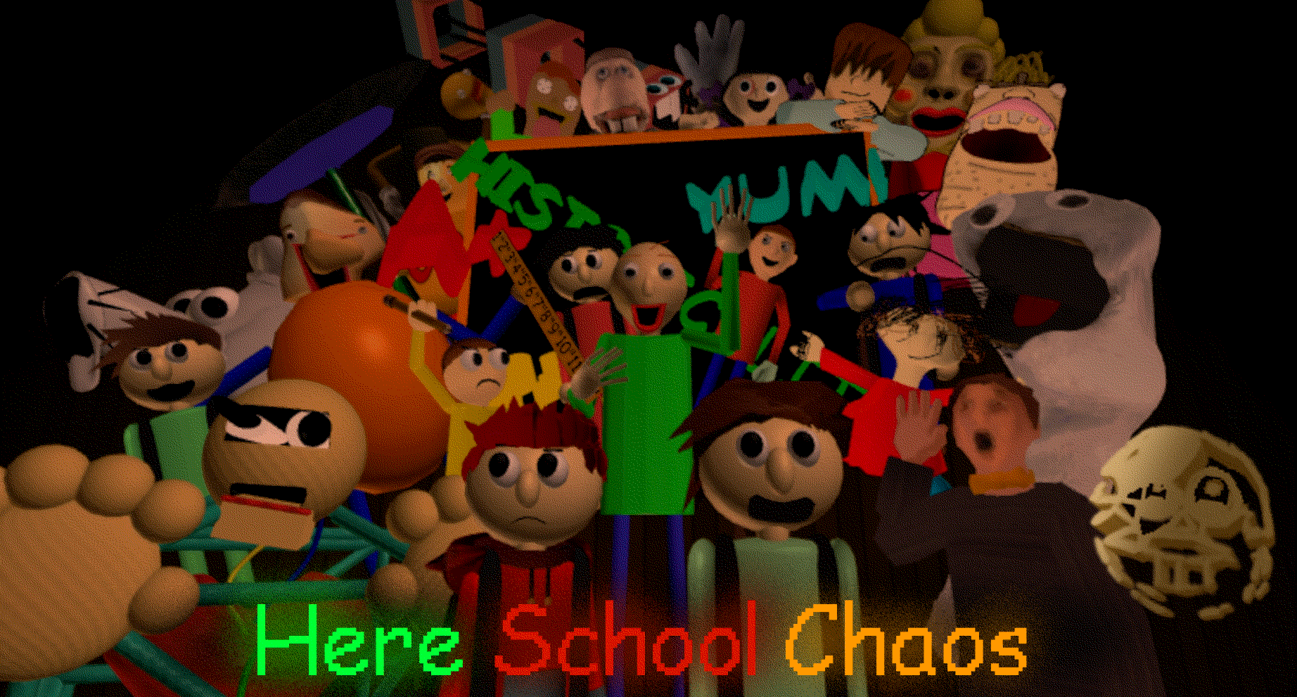 Baldi's Basics In Here School Chaos by LeeLeeLeeHello Games!