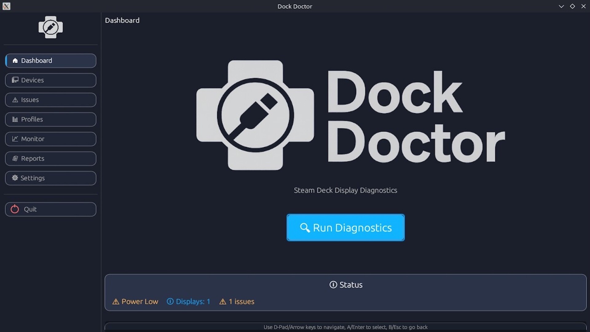 Dock Doctor – Diagnose and Fix Steam Deck & Linux Dock Issues - Release Announcements - itch.io