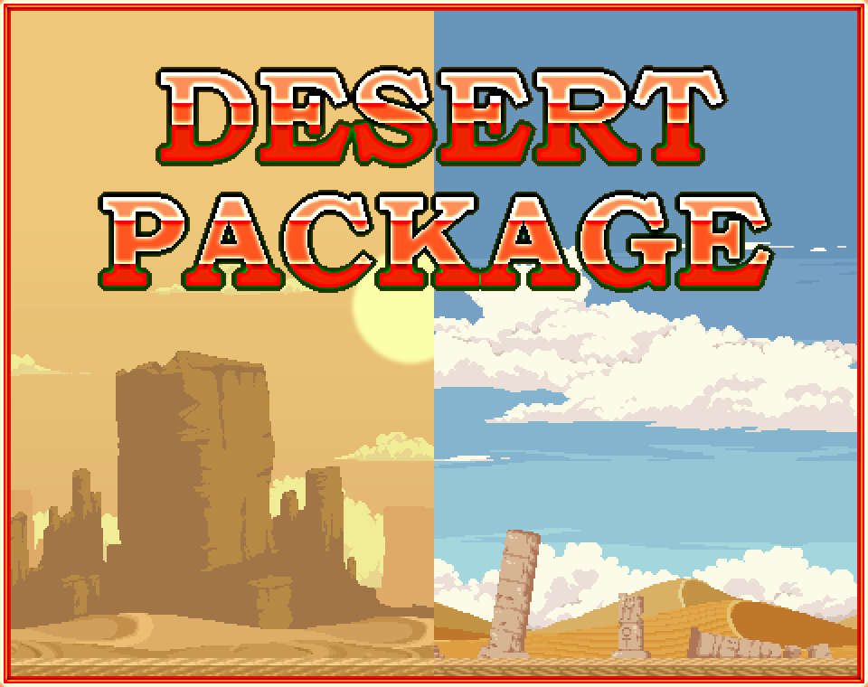 Desert Package by KBPixelArt