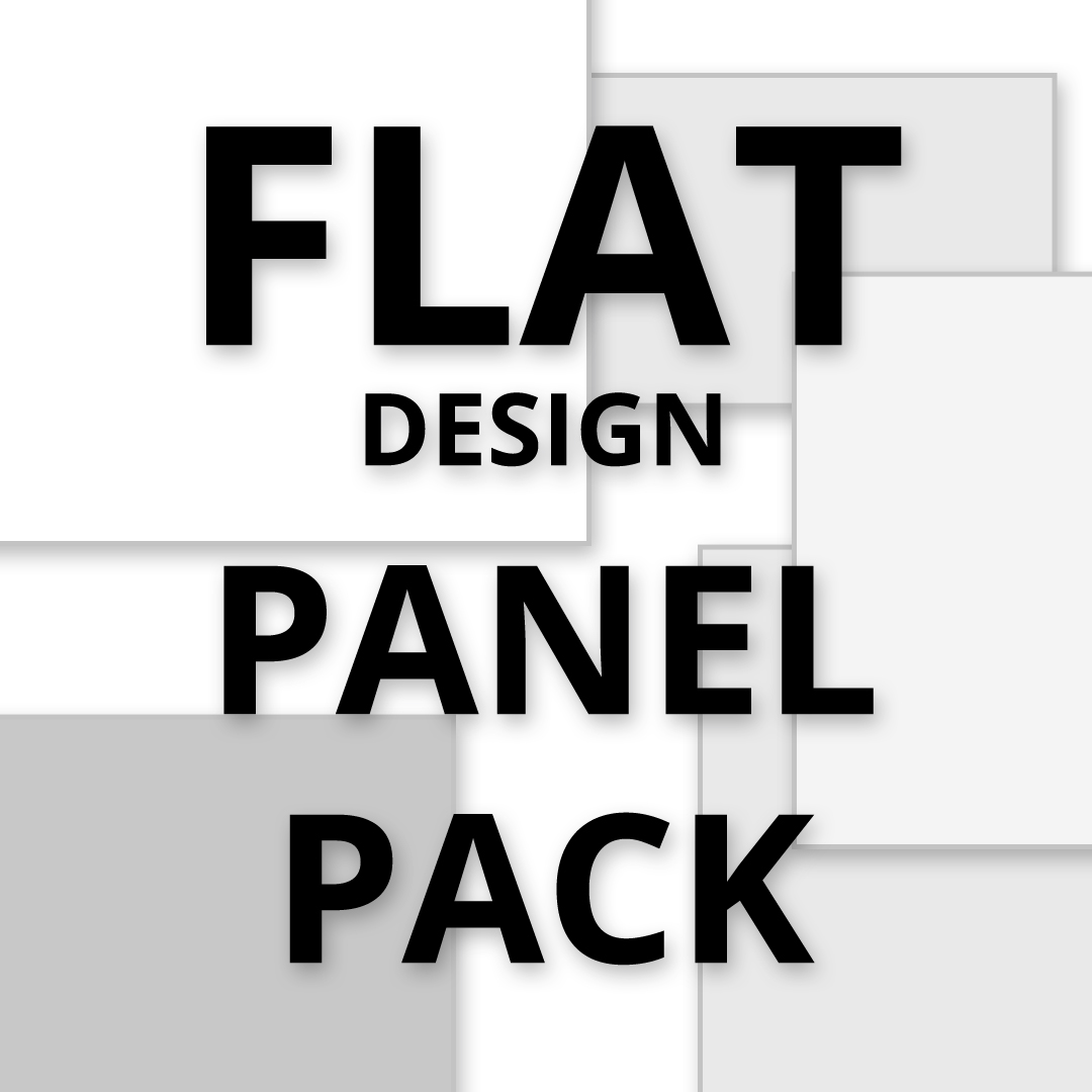 Flat Design Panel Pack by Abstergo Design