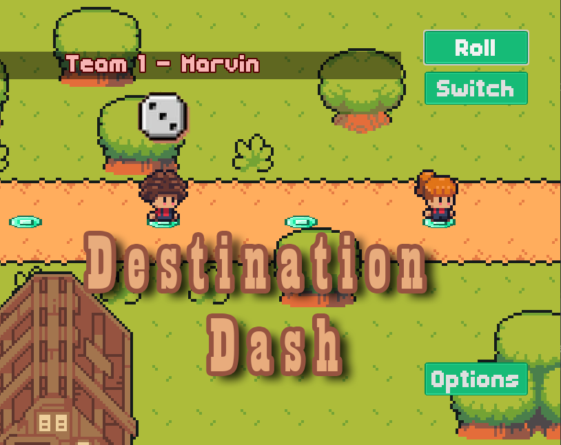Destination Dash + Game Template by Vibegamer