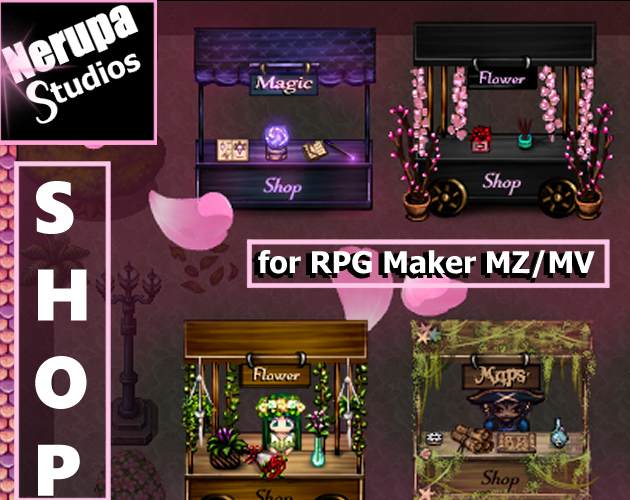 Shop Bundle for RPG Maker MZ/MV by Nerupa Studios