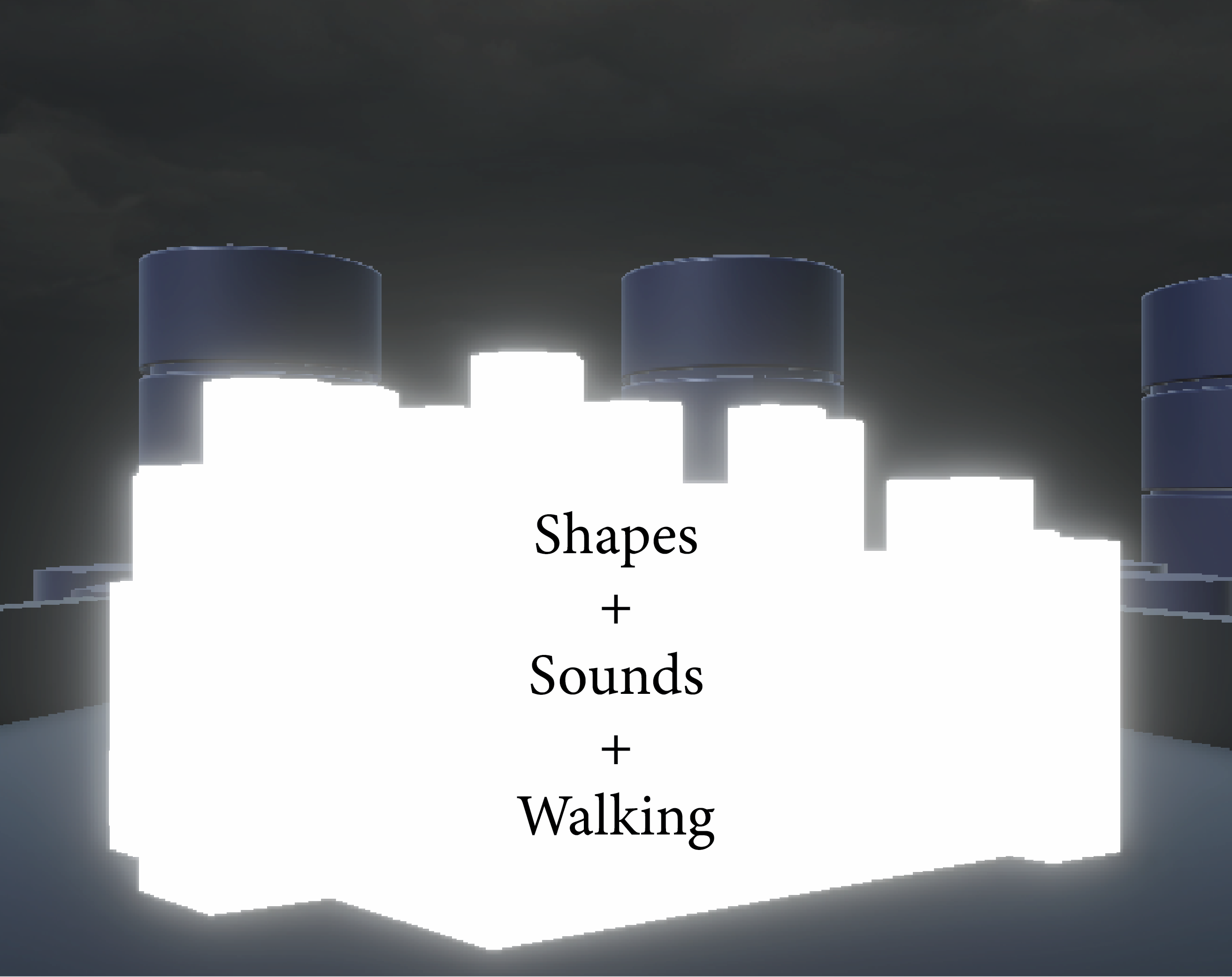 Shapes + Sounds + Walking by Lammbot