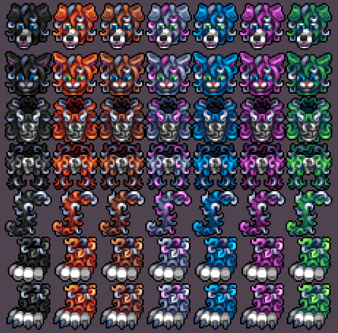 Furrsuit Icons [32x32] by Yvanzk