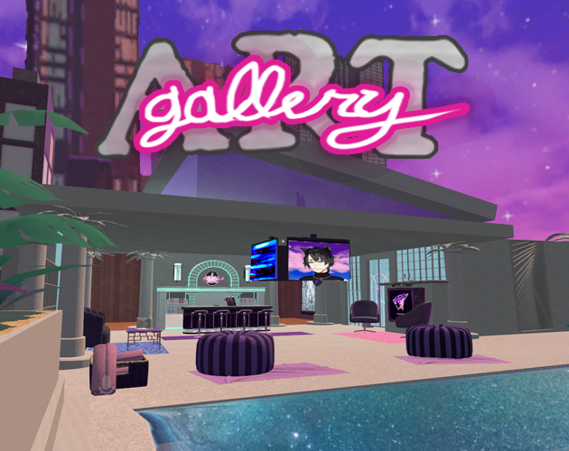 Synthwave: Art Bar and Gallery (Ver.1) by MVEssick for Gallery Jam ...