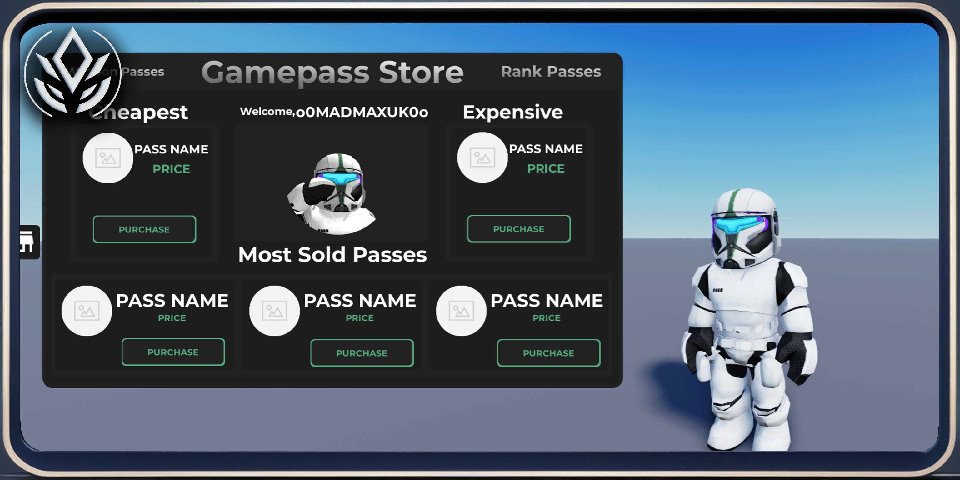 Game Pass by Ryvion Studios