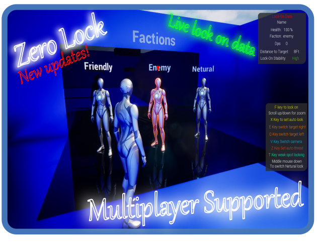 ZeroLock – Smart Lock-On Framework (Multiplayer Supported) by Astral ...