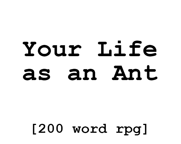 Your Life as an Ant by Justin Forest