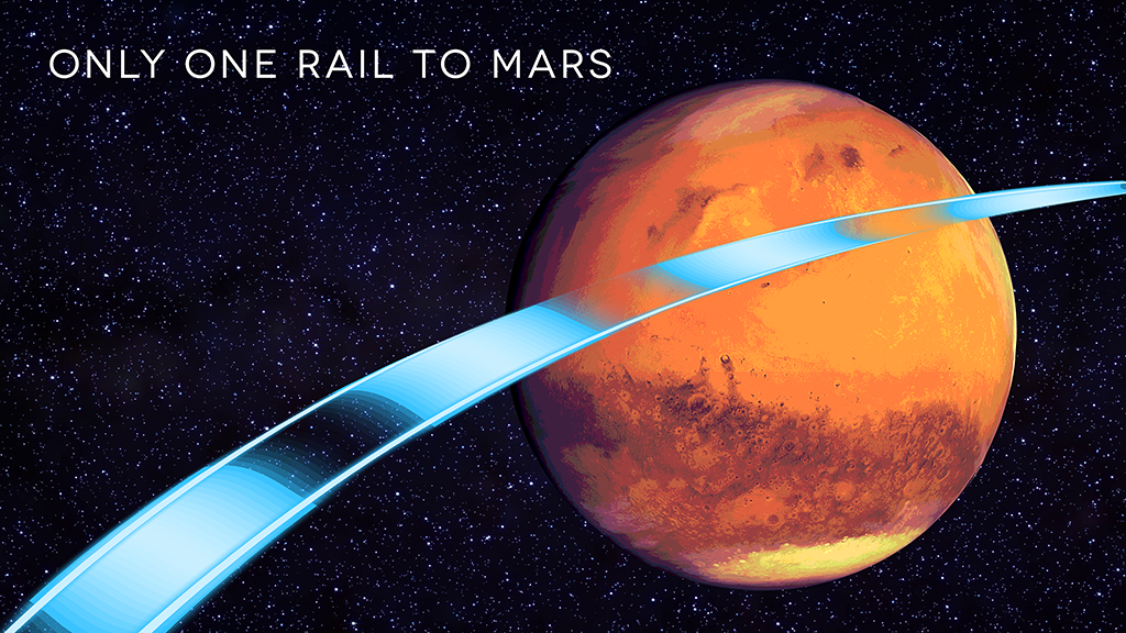 Only One Rail to Mars by CGD82