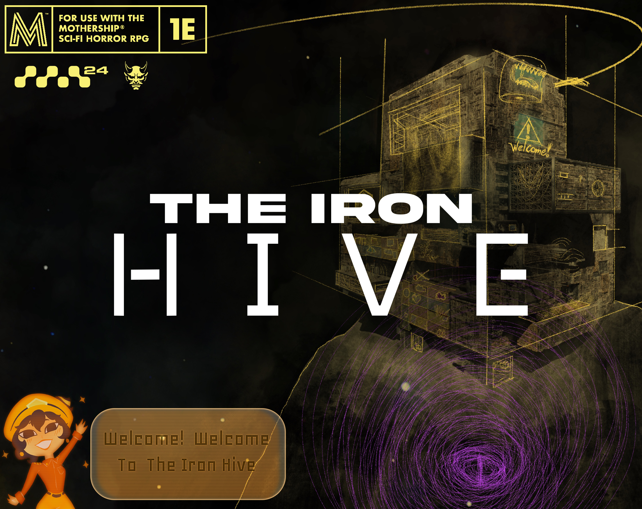 The Iron Hive: a space station setting for Mothership RPG by Wicked Oni ...
