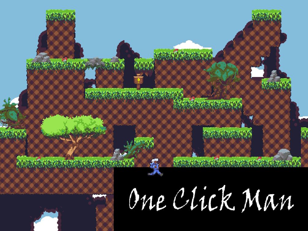 One Click Man by threebgames