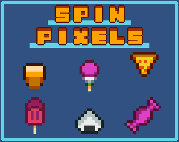 Spin Pixels - Animated Food Icon Pack by Hiruh