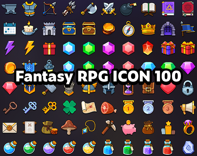 Fantasy Icon Pack by LAYERLAB